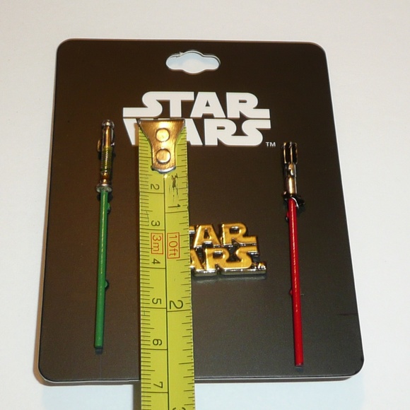 Bioworld | Accessories | Star Wars Lightsaber Pins Set Lapels Title ...